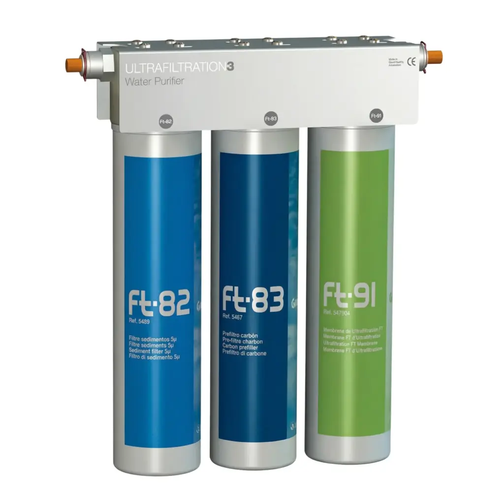 AORA FT-LINE 3 - Aktivkohle Wasserfilter System mit UF-Filtration ...